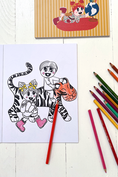 huckleberry coloring pages